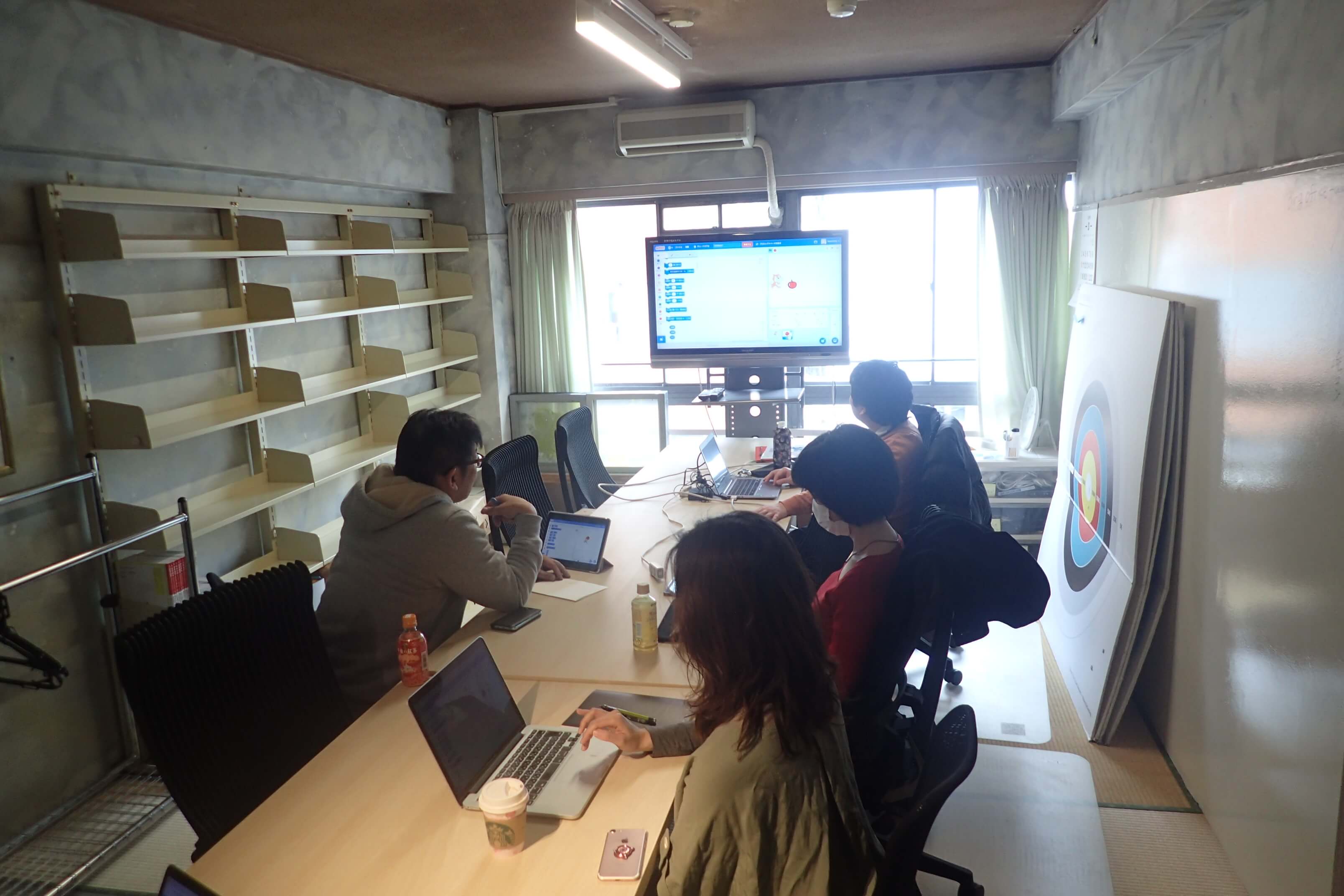 SBCamp. 三月講座として、大人Scratch講座、Python講座を開催 | まちづくりエージェント SIDE BEACH CITY.